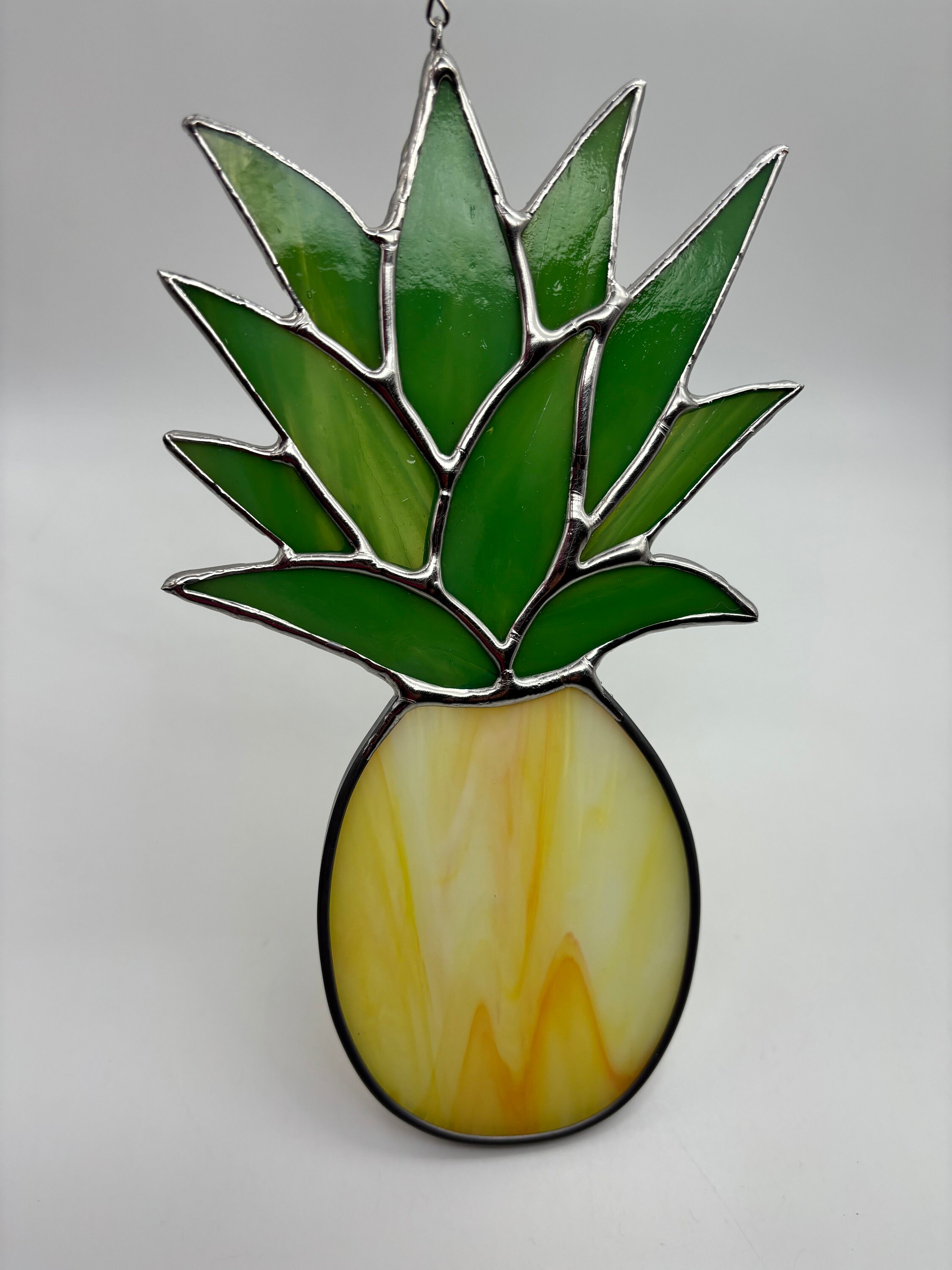 Pineapple Stained Glass - Etsy