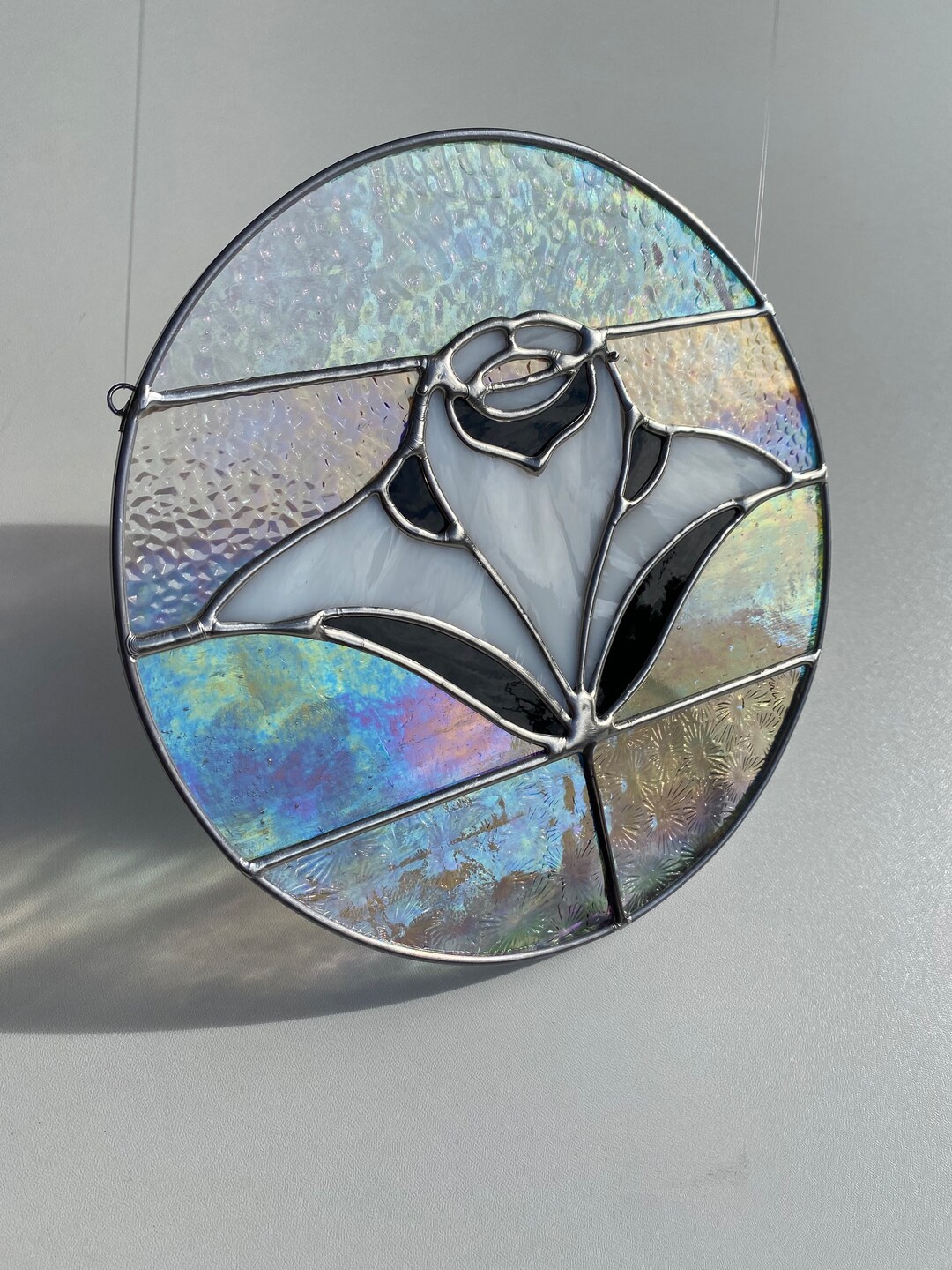 Manta Ray Stained Glass - Etsy