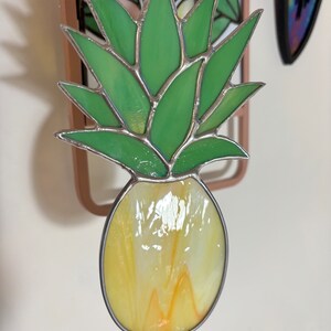Pineapple Stained Glass - Etsy