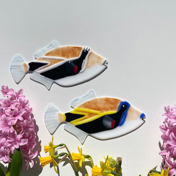 Fused Glass Fish - Etsy