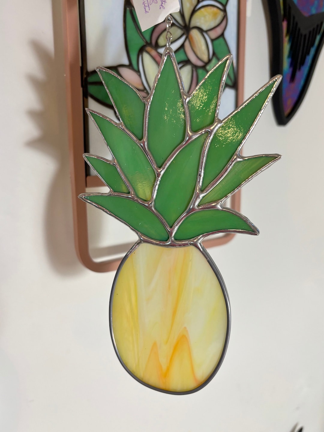 Pineapple Stained Glass - Etsy