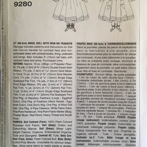 Vogue 9280 Craft Pattern vintage UNCUT - Etsy