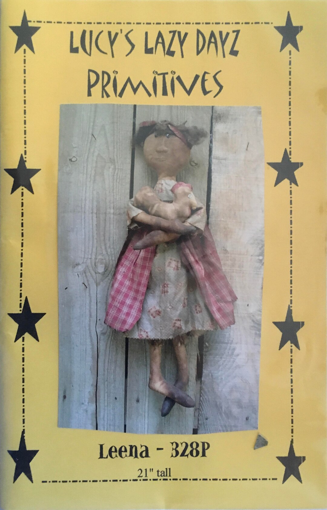 Lucy's Lazy Dayz Primitives leena vintage UNCUT - Etsy