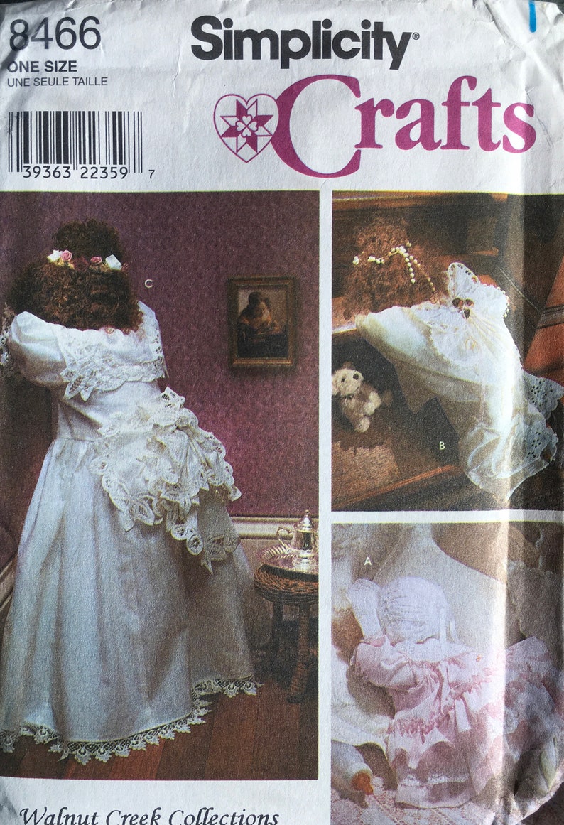 Simplicity 8466 Craft Pattern vintage UNCUT - Etsy