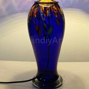 Luxury Style Hand Made Murano Glass Table Lamp Specail Custom Design ...
