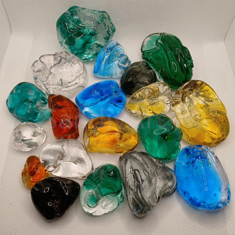 Glass Stones - Etsy