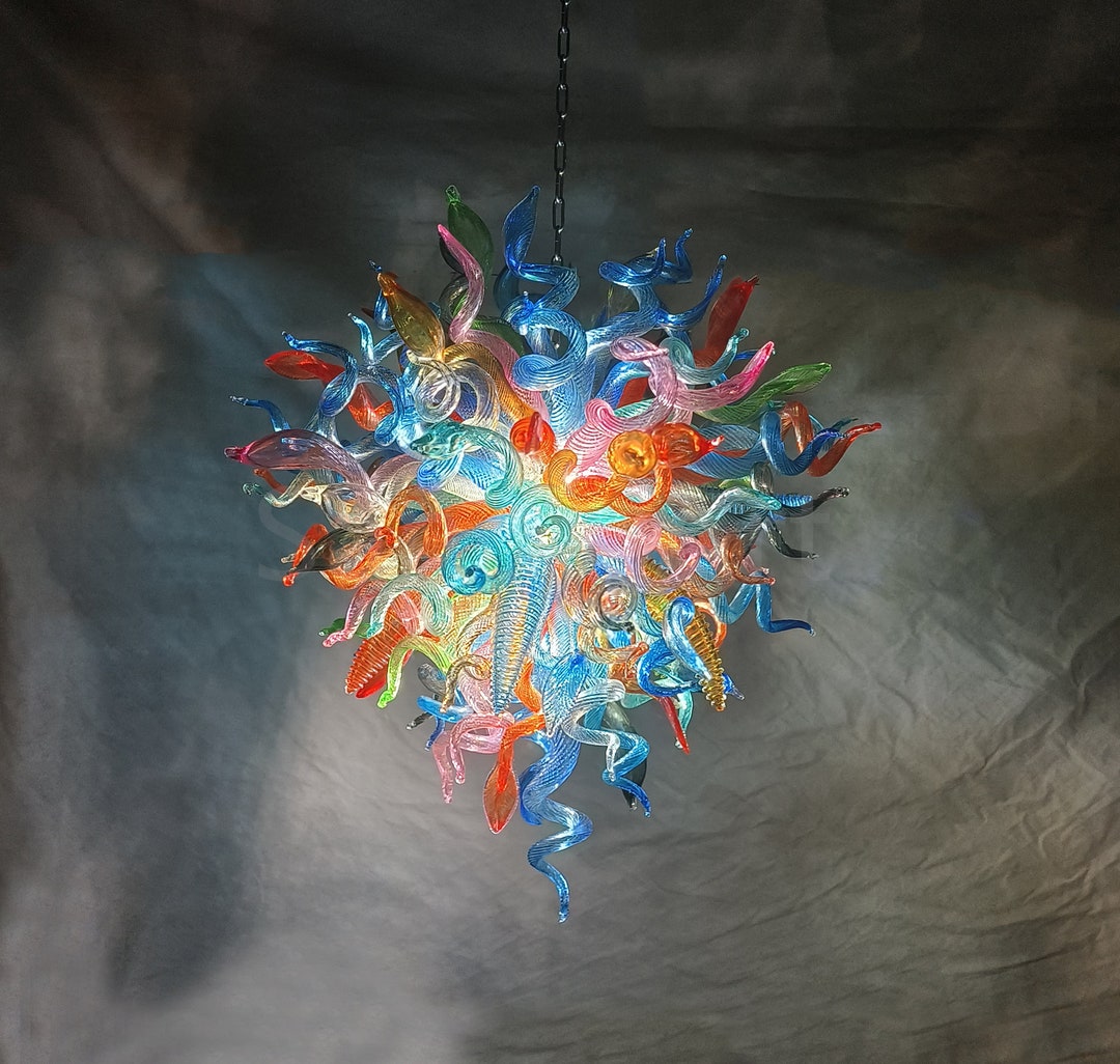 Art Glass Chandelier