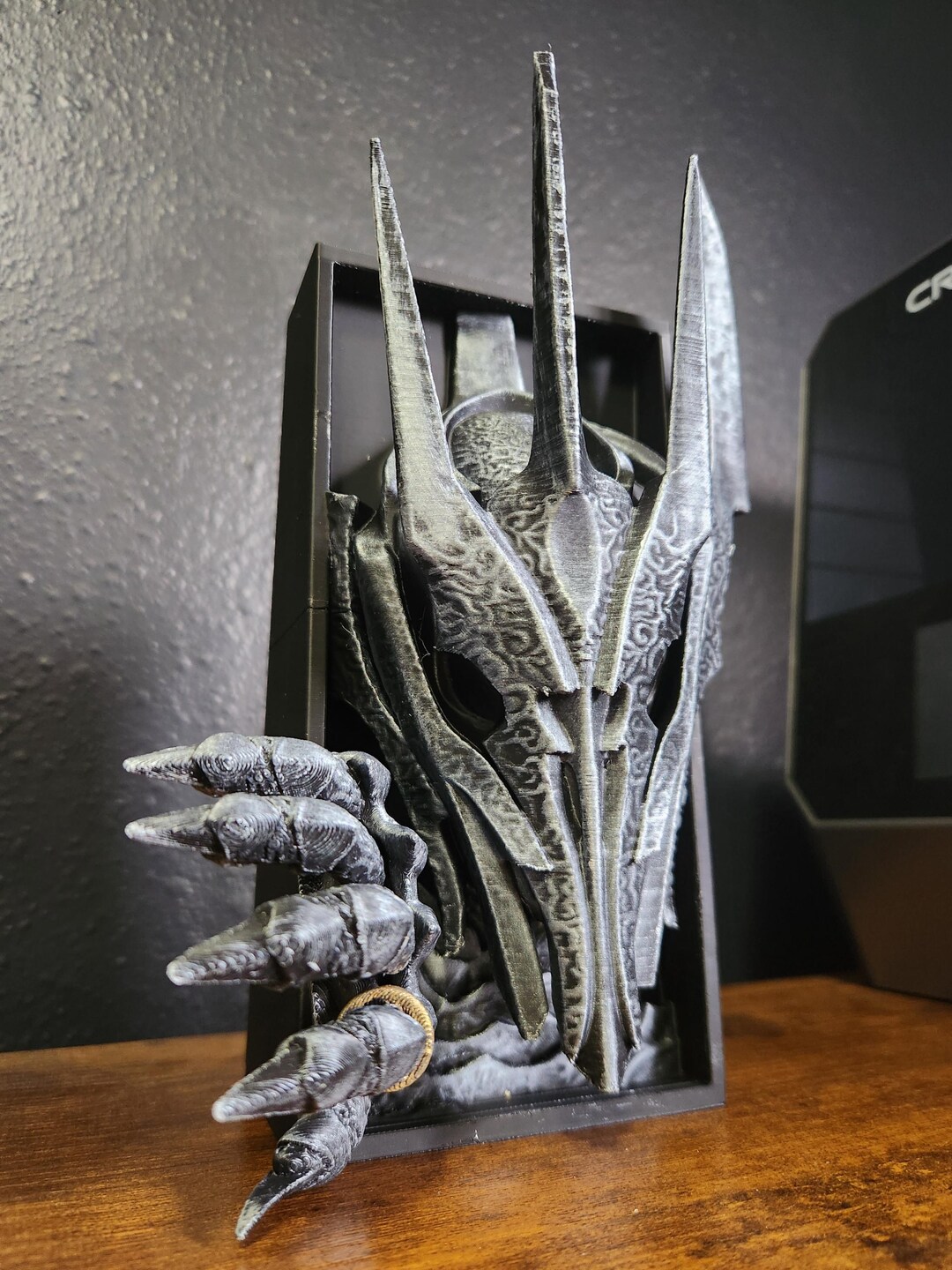Hand Painted Sauron Inspired Book Nook | Lord of the Rings - Etsy