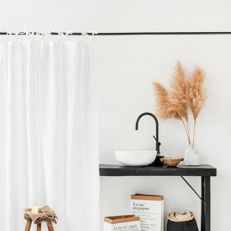 Rustic Shower Curtain - Etsy