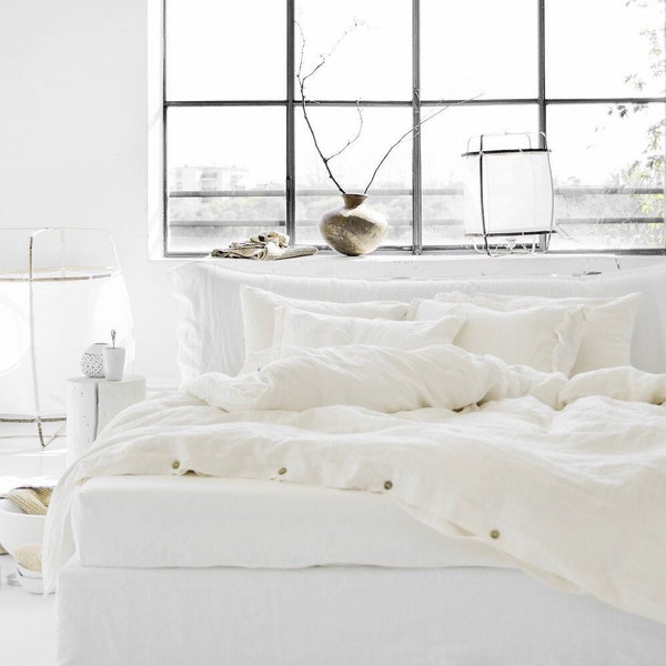 Ivory Bedding - Etsy