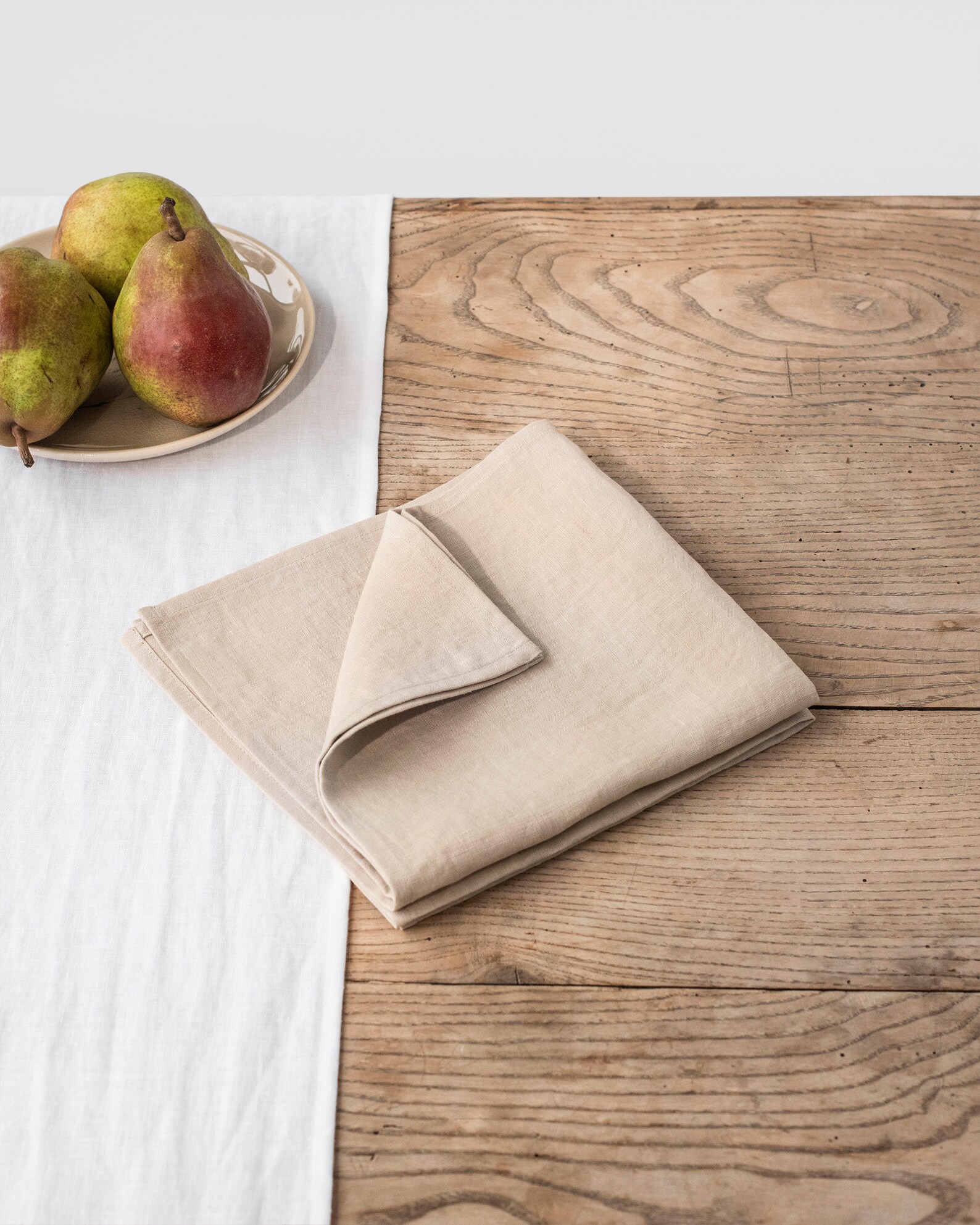 Natural Linen Napkin Set of 2. Handmade Stone Washed Linen - Etsy