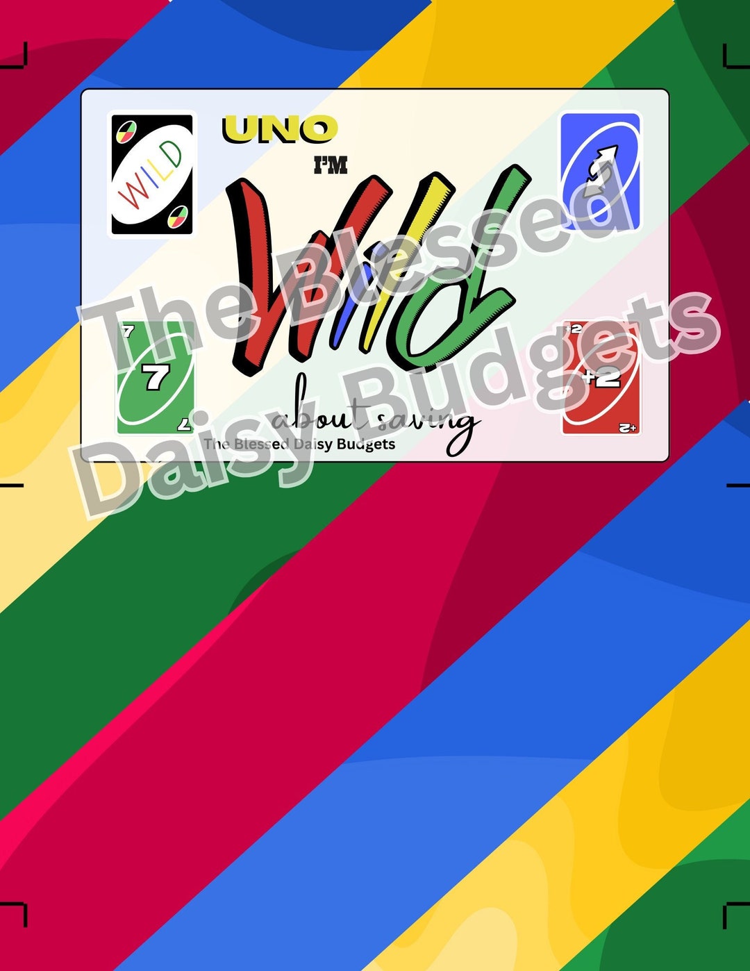 Wild About Saving / Both A5 and A6 Versions Included / Savings ...