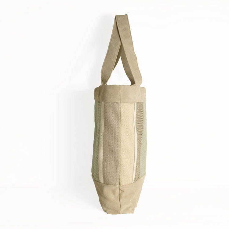 One of a Kind Beige Suede and Veraman & Light Brown Patchwork Bag Fall ...