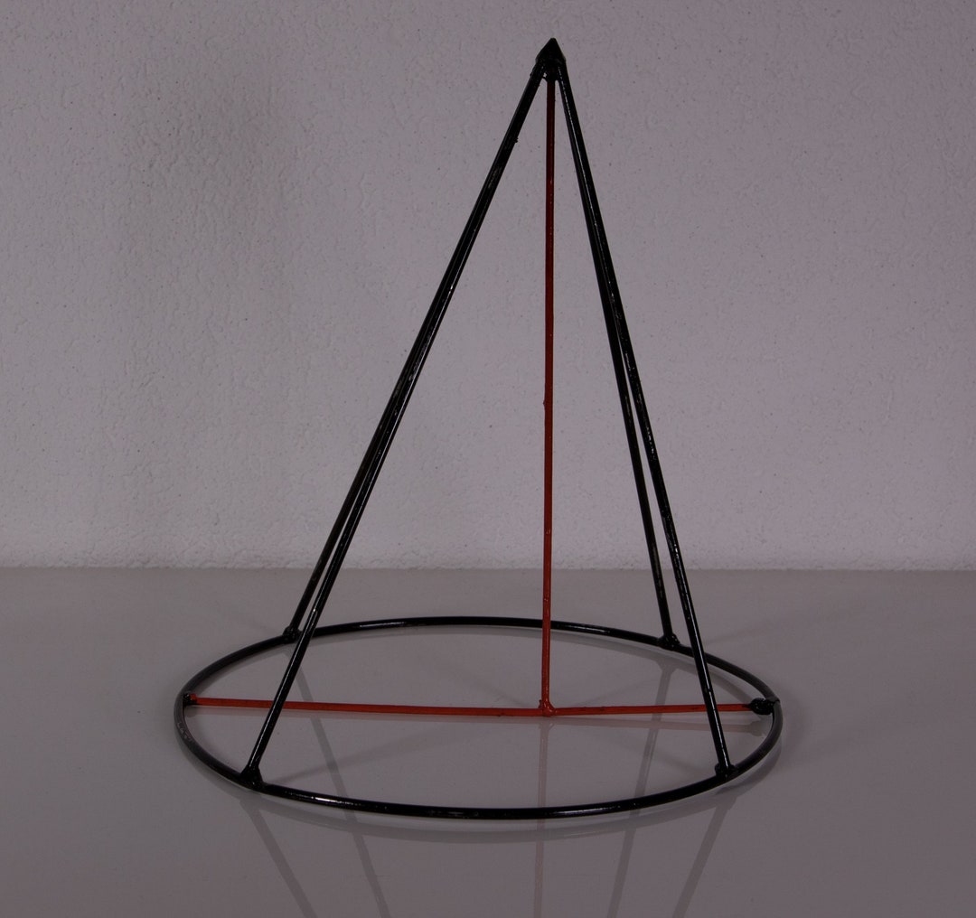 Vintage Geometric Model of Steel Wire Model No. 2. - Etsy