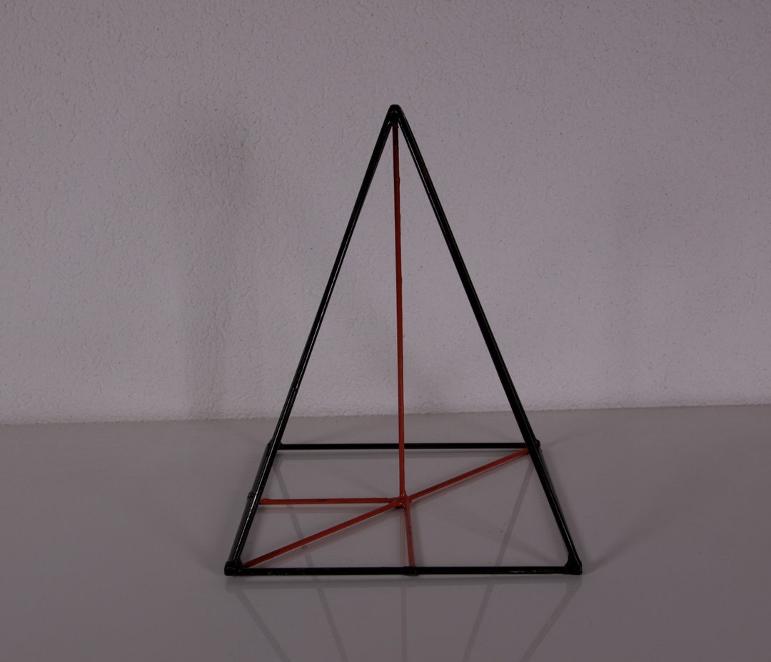 Vintage Geometric Model of Steel Wire Model No. 5. - Etsy