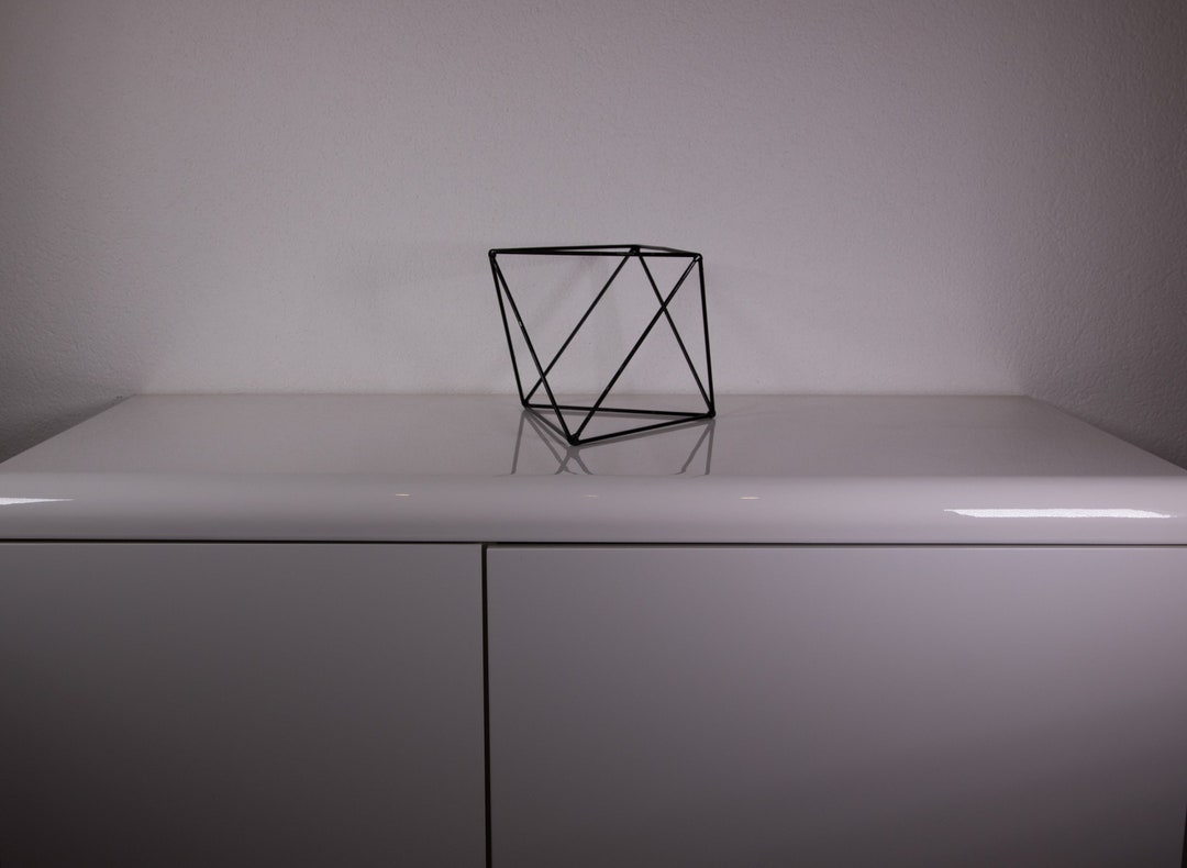 Vintage Geometric Model of Steel Wire Model No. 6 - Etsy