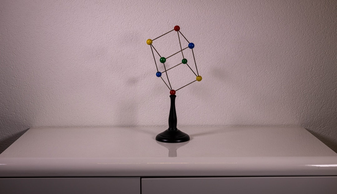 Vintage Molecular Atomic Structure Model Translationsgitter,these ...