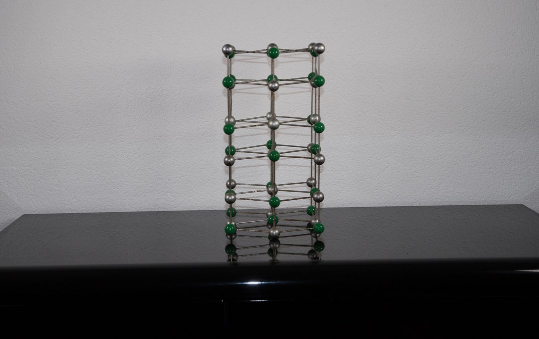 Vintage Molecular Atomic Structure Model of Calomel These Models, Used ...