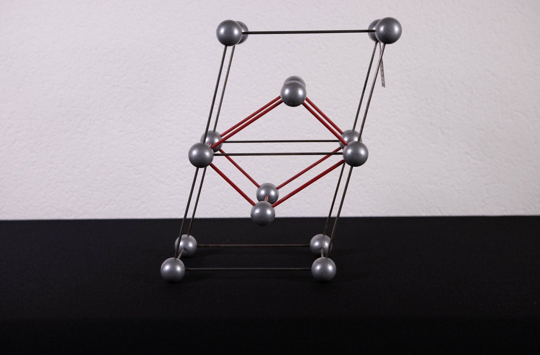 Vintage Molecular Atomic Structure Model Nr 2a By Leybold Etsy