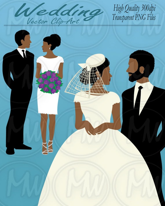 Blue Wedding Cake Clipart Bride