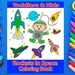 Toddlers & Kids Rockets in Space Coloring Book: Outer Space Book for ...
