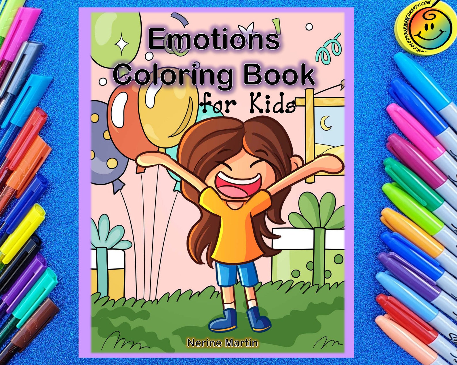 Emotions Coloring Book for Kids 32 Coloring Pages for Kids - Etsy