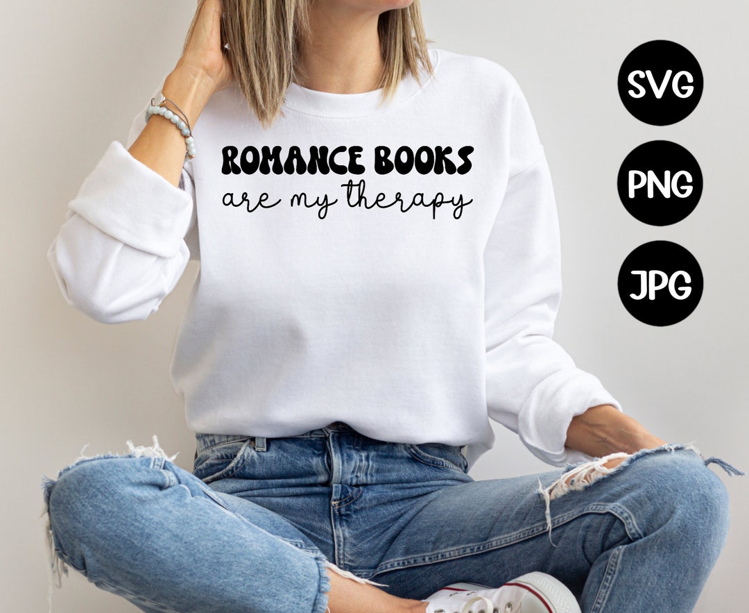 Romance Books SVG PNG JPG, Svg for Readers, Reading Svg Png, Book Lover ...