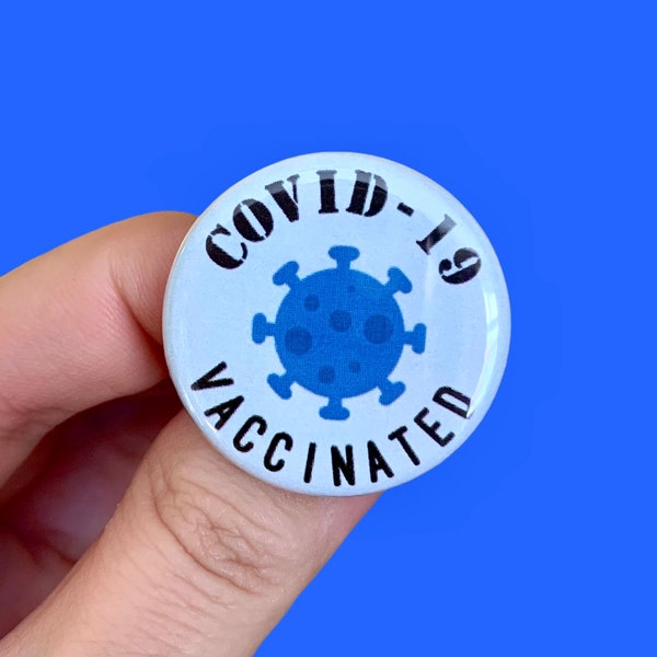 Covid Vaccine Pin - Etsy