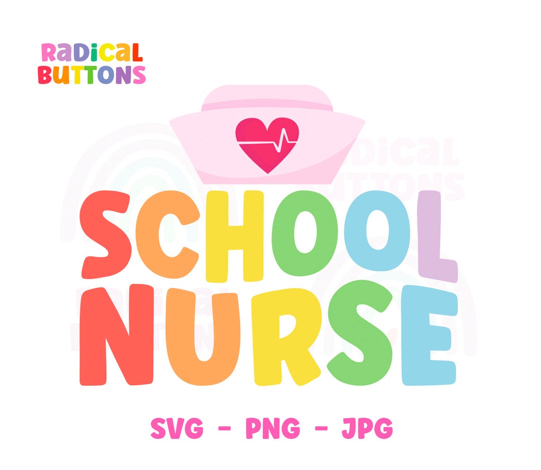 School Nurse SVG PNG Jpg, Registered Nurse Svg, Nurse Svg, Nursing Svg ...