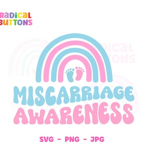 Miscarriage Awareness SVG PNG JPG, Memorial Svg, Miscarriage Svg ...