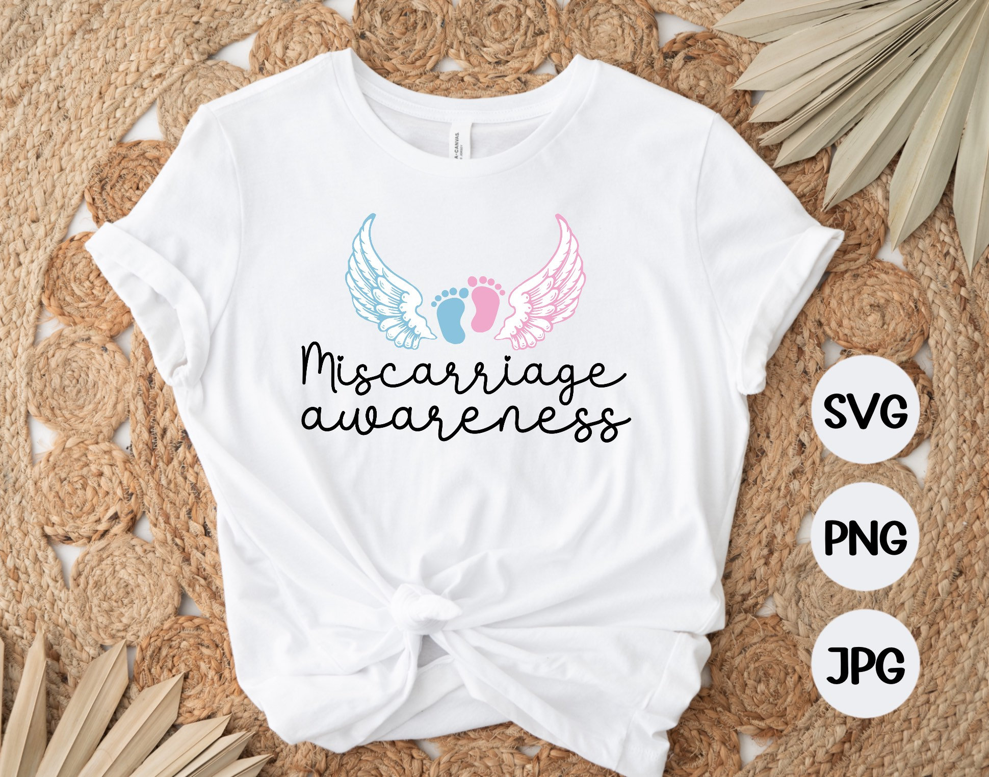 Miscarriage Awareness SVG PNG JPG, Memorial Svg, Miscarriage Svg ...