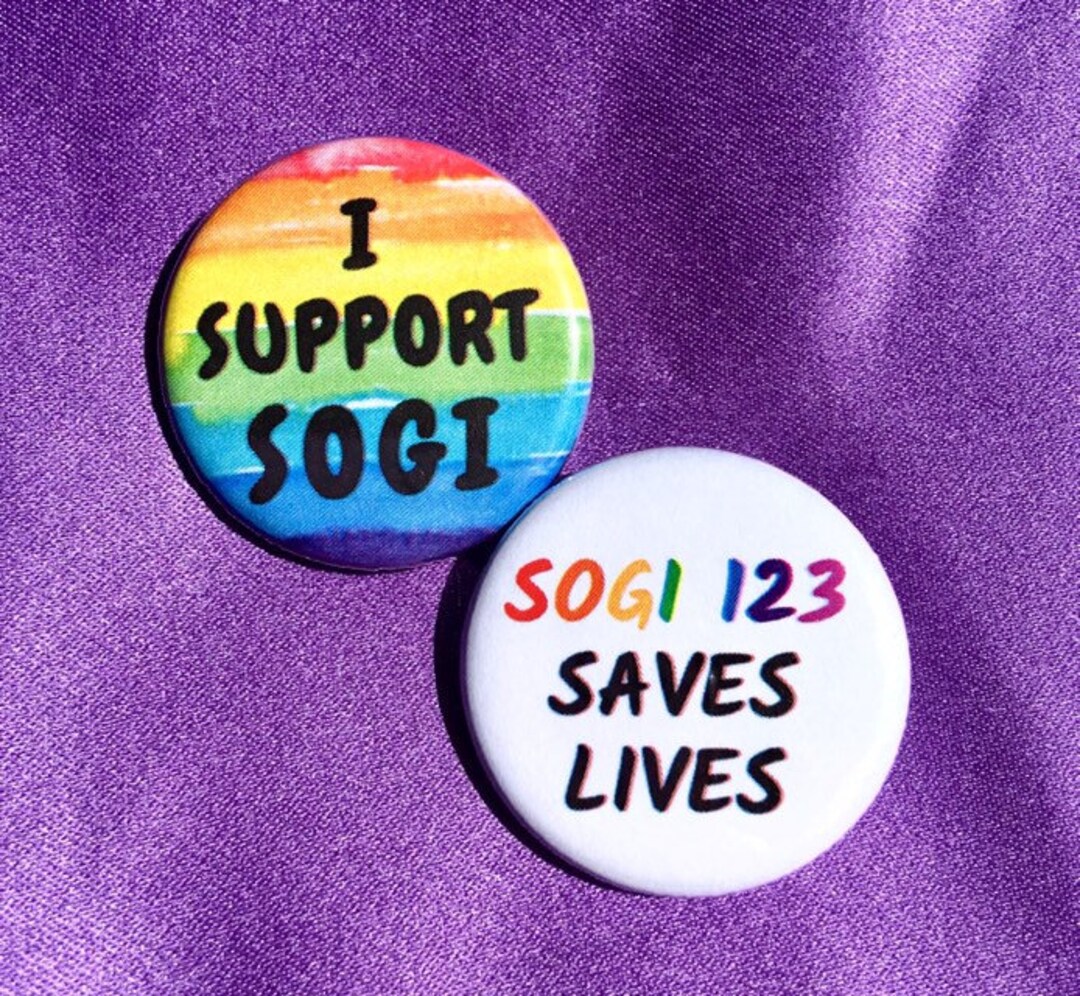 Sogi Buttons / SOGI 123 / I Support SOGI Buttons / SOGI 123 - Etsy
