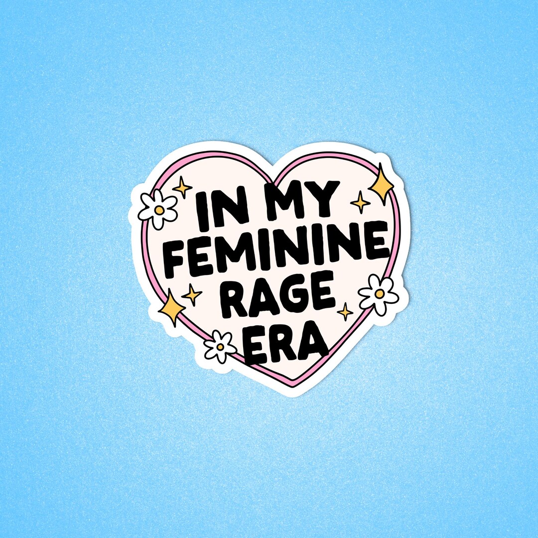 Feminist Sticker, Sticker for Women, Female Empowerment, Laptop Sticker ...