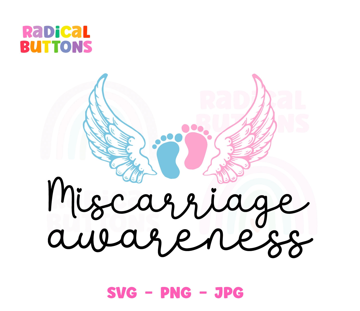 Miscarriage Awareness SVG PNG JPG, Memorial Svg, Miscarriage Svg ...