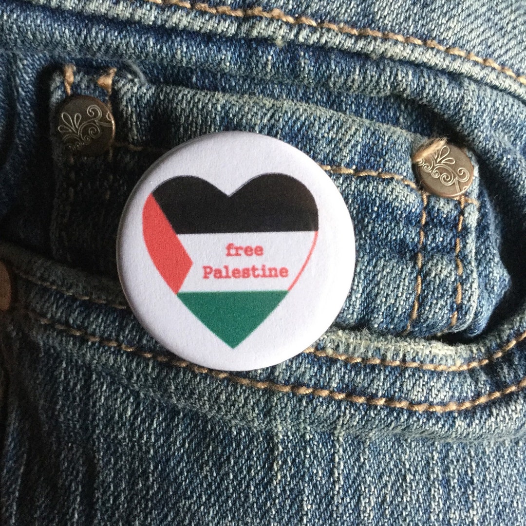 Free Palestine Button, Pro-palestine Button, Social Justice Button - Etsy