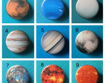 Planet Buttons - Etsy