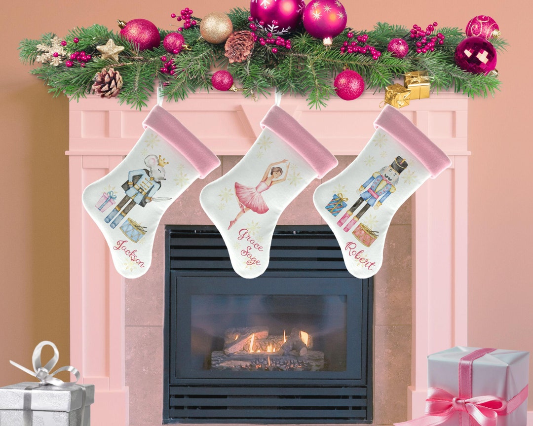 Nutcracker Christmas Stockings Personalized Matching Family Stockings ...