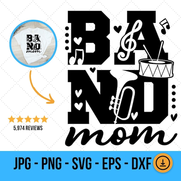 Band Mom - Etsy