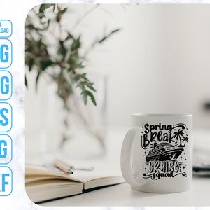 Cruise Spring Break, Spring Break 2025, Spring Break Svg, Girls Trip ...