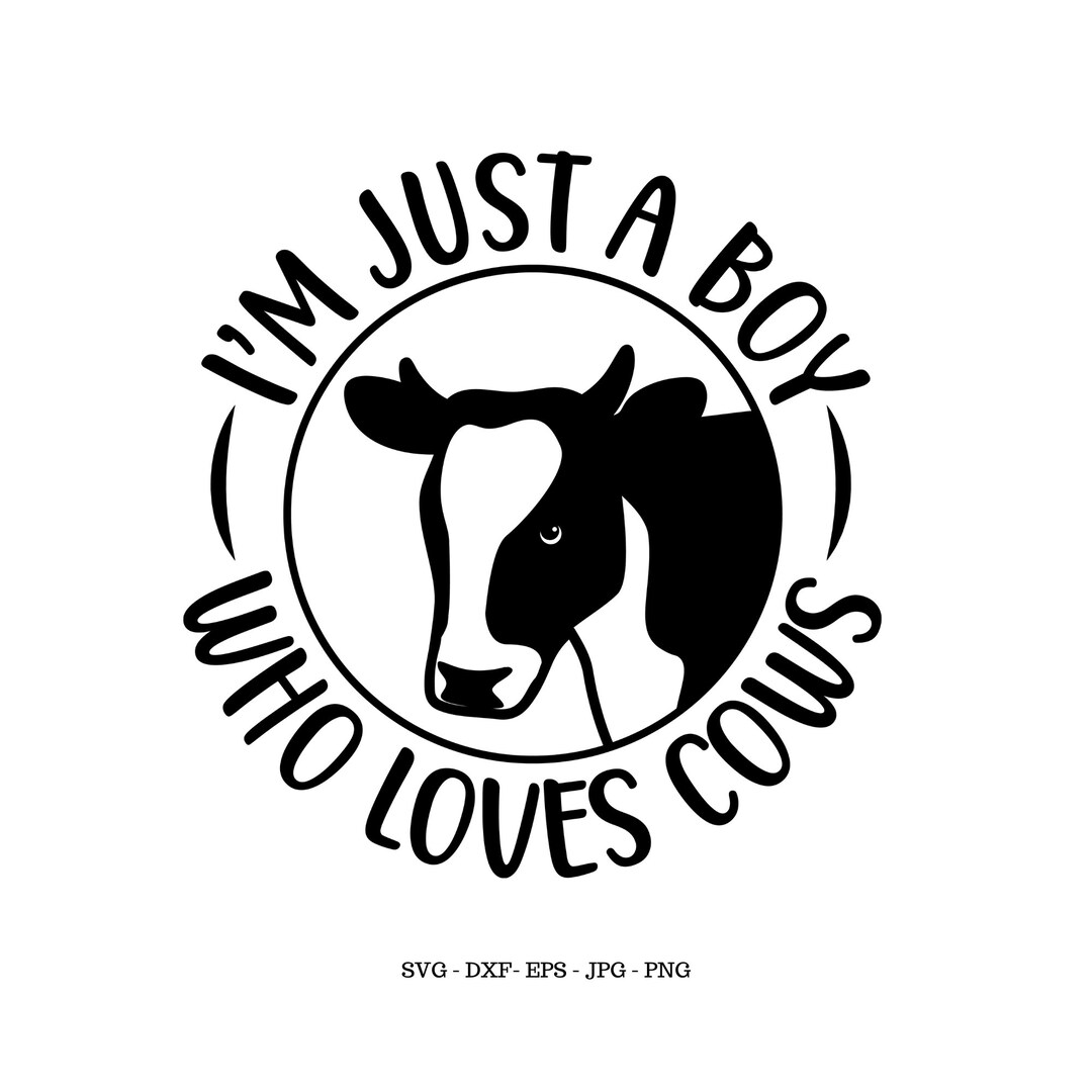 Cow Shirt, Cow Svg, Cow Lover, Country Boy Shirt, Cow Print, Boy Farm ...