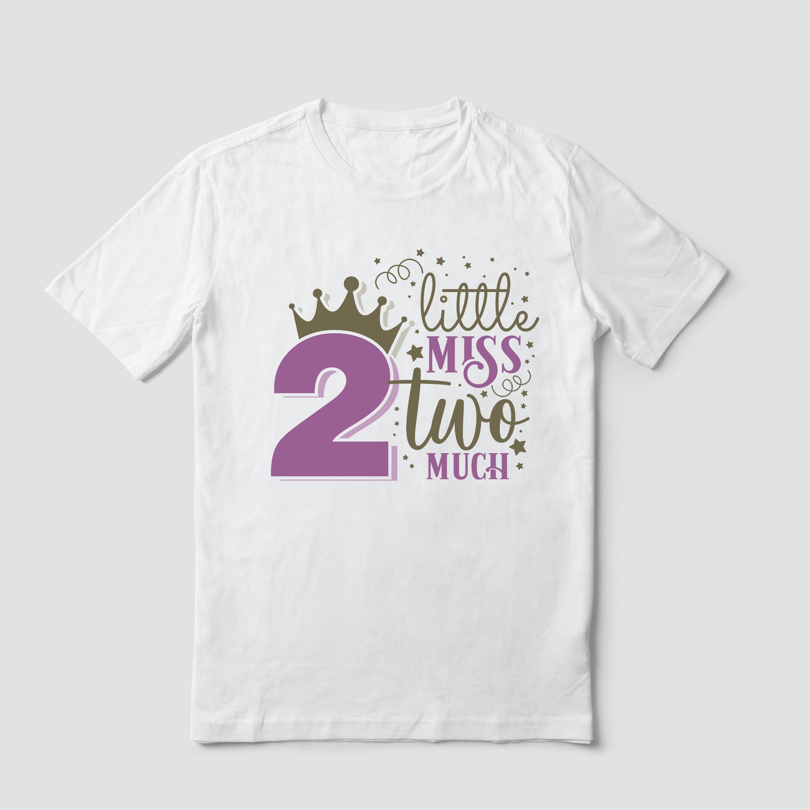 Girl 2nd Birthday Svg, Birthday Crown Svg, 2 Year Old, Birthday Shirt ...