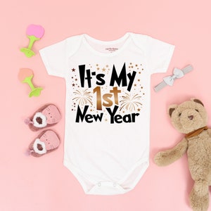 My First New Year, New Year's Outfit, New Years Outfit, New Years Svg ...