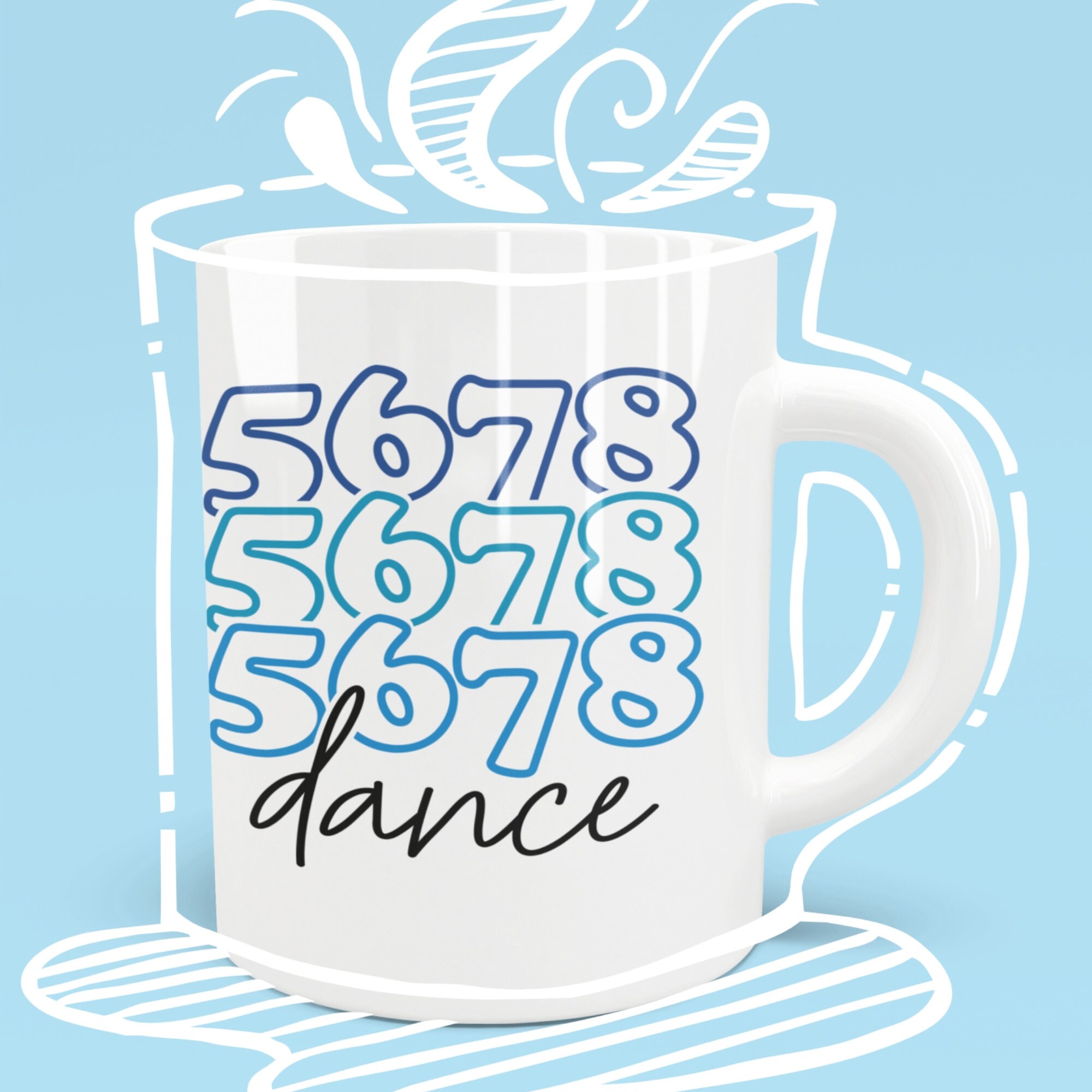 8 Counts Dance Shirt Dance Clip Art Dance PNG Dance | Etsy Canada