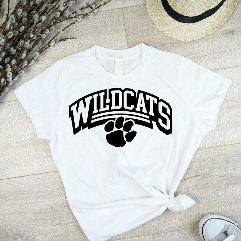 Wildcats Svg Paw Print Svg Wildcat Svg Football Mom Dad - Etsy Singapore