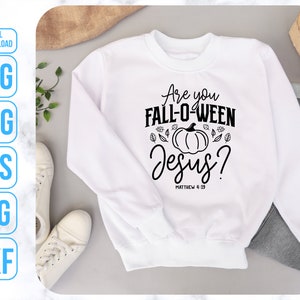Christian Fall Svg, Halloween Jesus, Fall Religious Svg, Follow Jesus ...