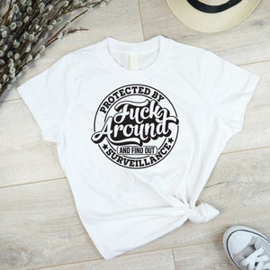 Protected by Svg, Home Security, Funny Sign, Funny Door Sign, Humor Art ...