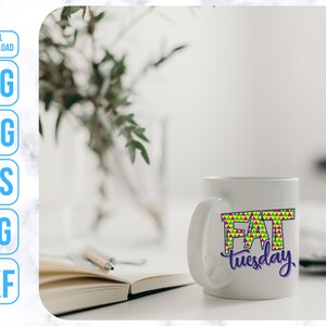 Fat Tuesday Svg, Fat Tuesday Gift, Fat Tuesday, New Orleans Svg - Etsy