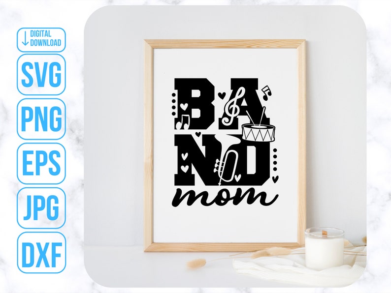 Band Mom Png, Band Mom Gift, Cute Band Mom Gift, Senior Band Mom - Etsy