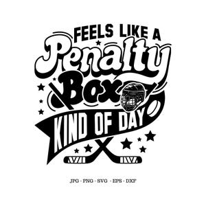 Penalty Box Svg, Cross Checking, Hockey Player Svg, Power Play - Etsy