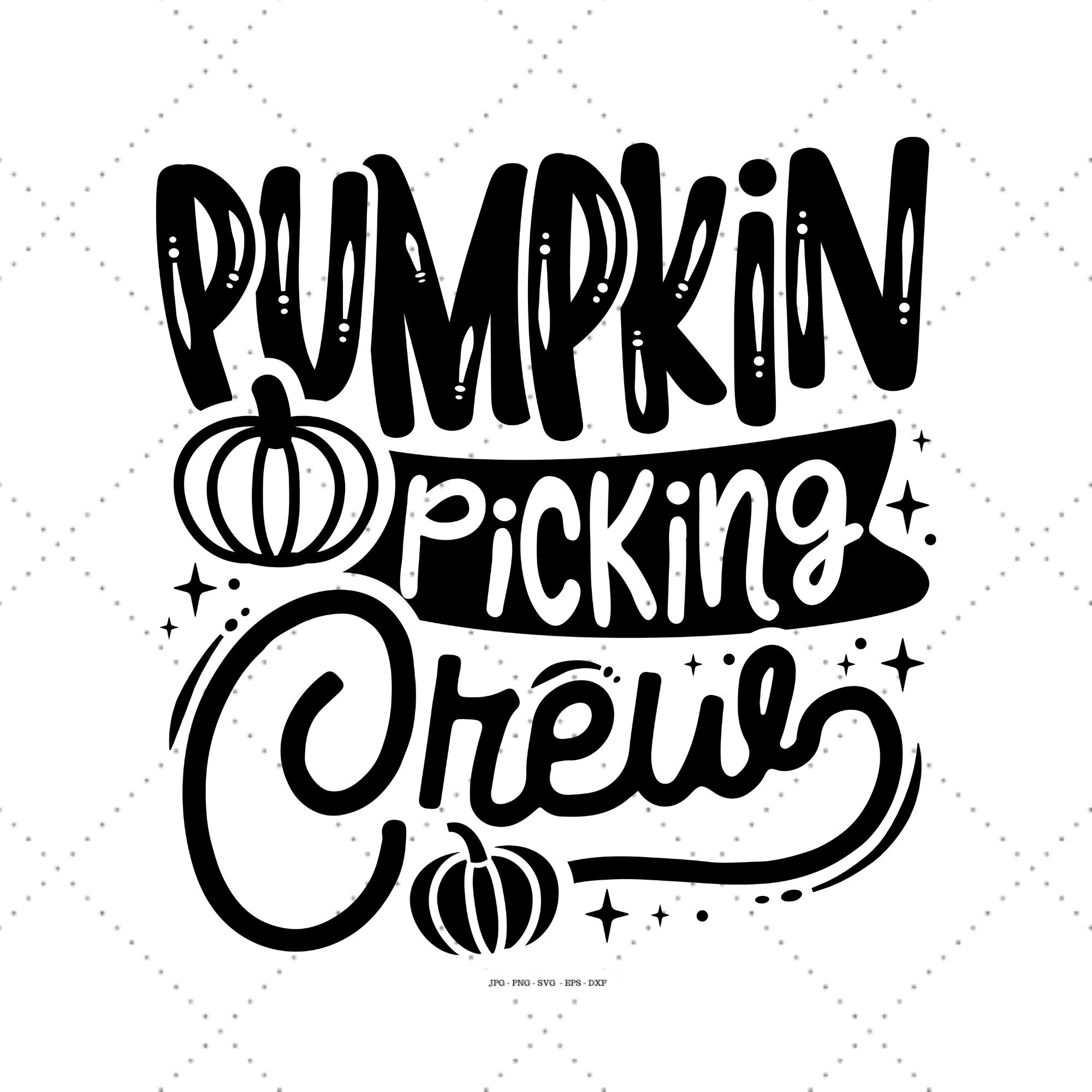 Pumkin Patch Crew Svg - Etsy